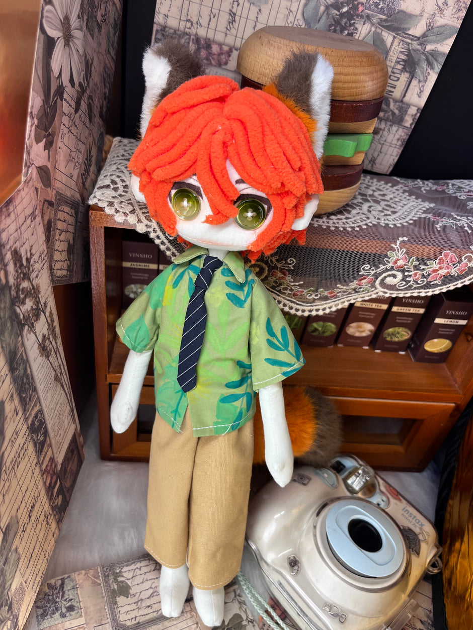 Handmade Button Eyes Dolls – Unique & Adorable Companions🧸