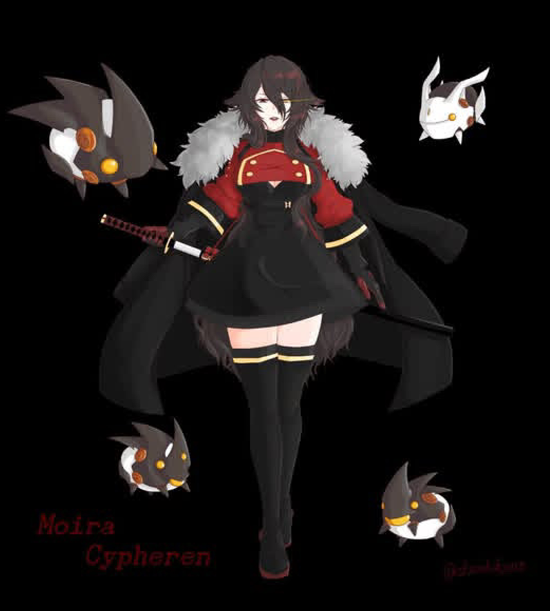 Custom Doll: Moira Cypheren 8" Mini Ver – Button Eyes Dolls