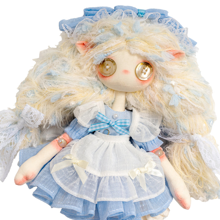 Handmade Button Eyes Dolls – Unique & Adorable Companions🧸