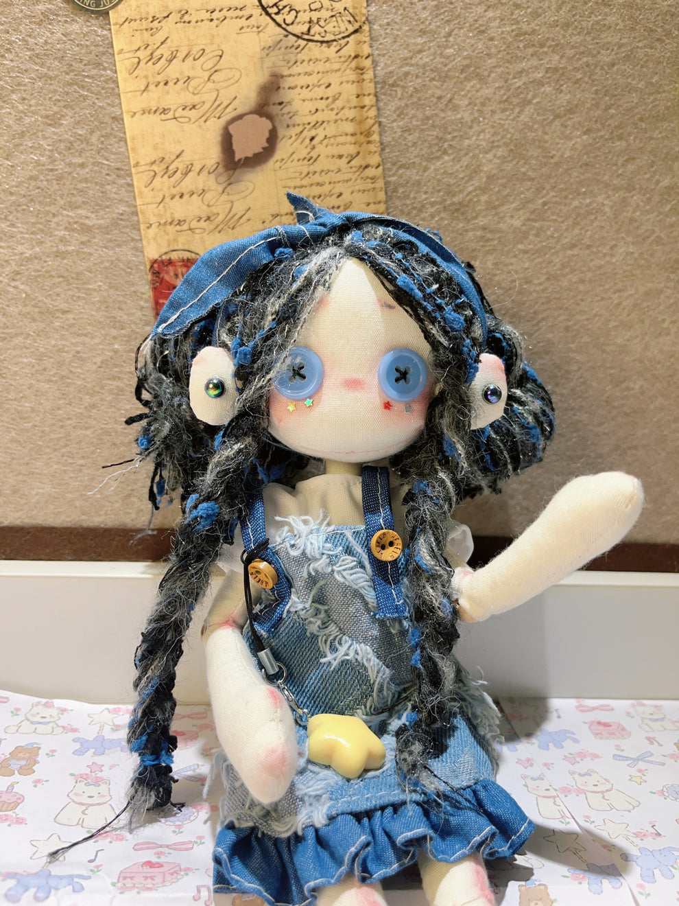 Little Blue--Button Eyes Dolls💙
