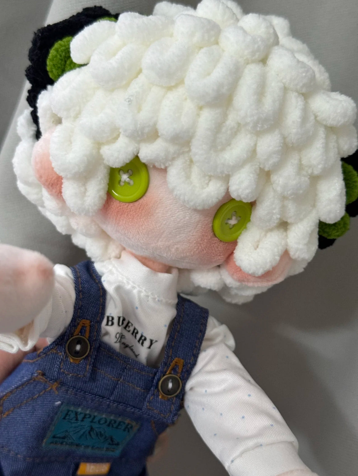 Fluffy Baby – Button Eyes Dolls