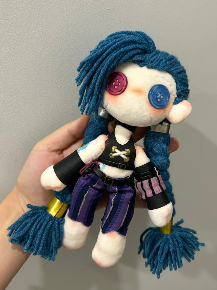 Handmade Button Eyes Dolls – Unique & Adorable Companions🧸
