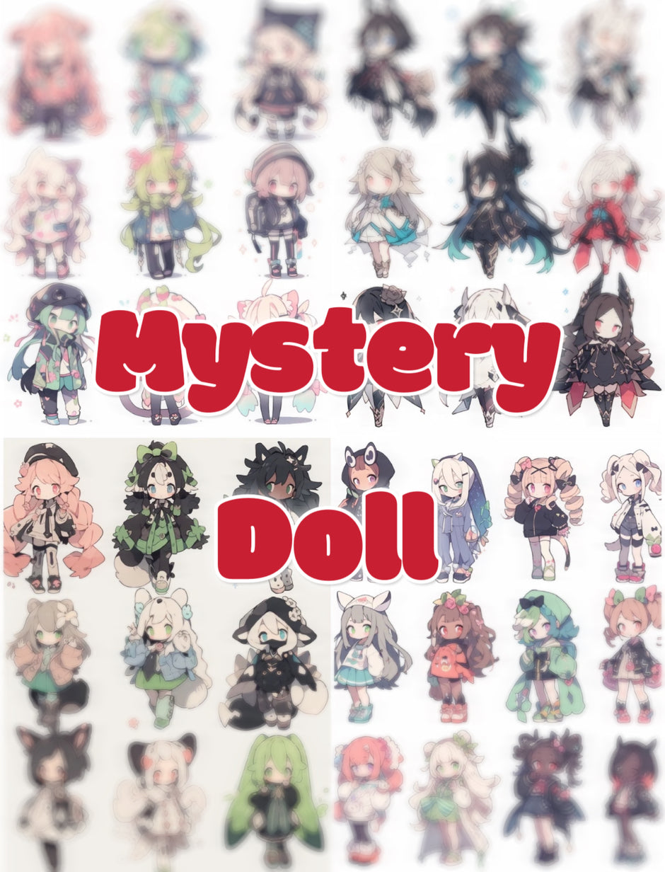 Handmade Button Eyes Dolls – Unique & Adorable Companions🧸